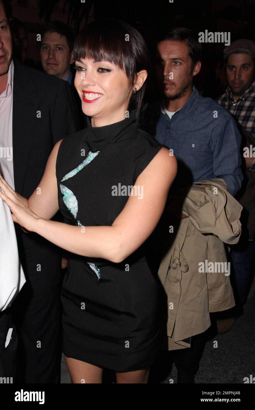 - Christina Ricci and her new beau Curtis Buchanan arrive for the ...