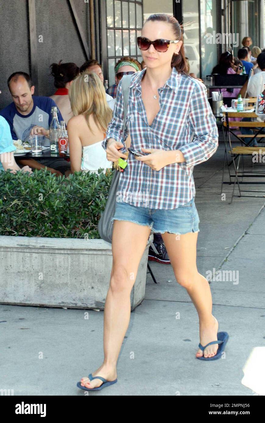 - Actress Christina Ricci smiles for cameras as she strolls in West ...