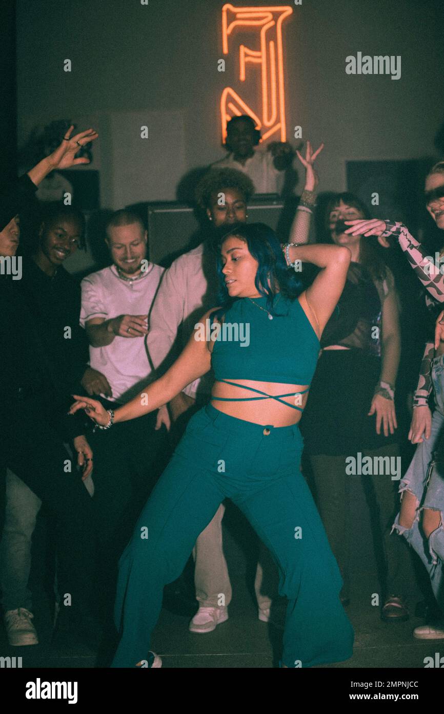 Transgender woman dancing hi-res stock photography and images - Alamy