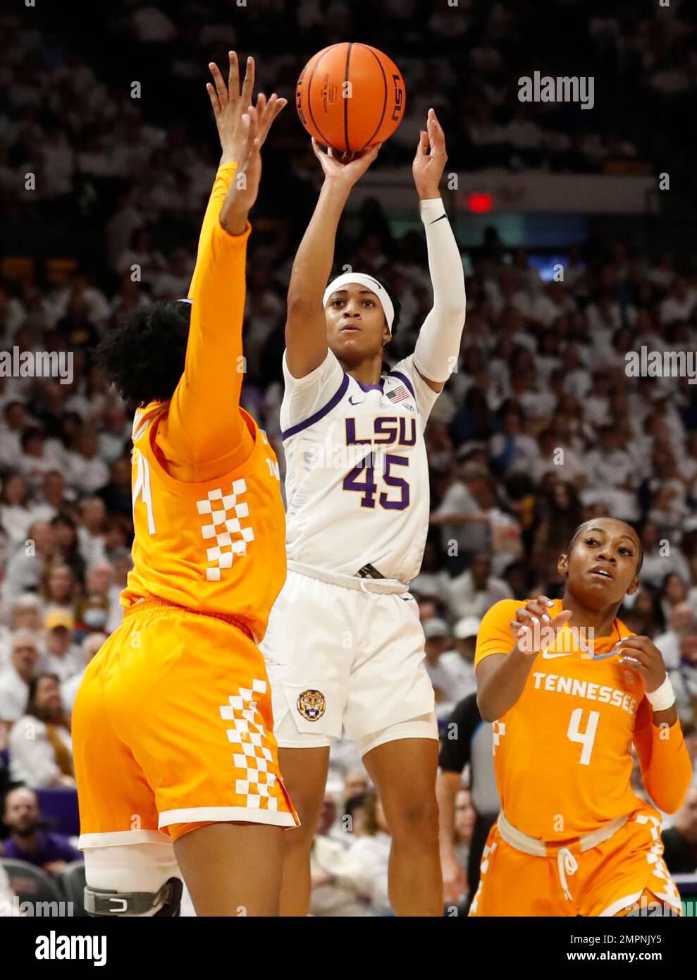 Baton Rouge, USA. 30th Jan, 2023. LSU Lady Tigers guard Alexis Morris ...