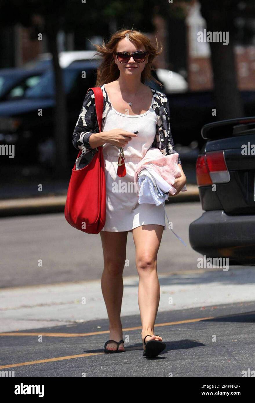 Christina ricci day running errands hi-res stock photography and images ...