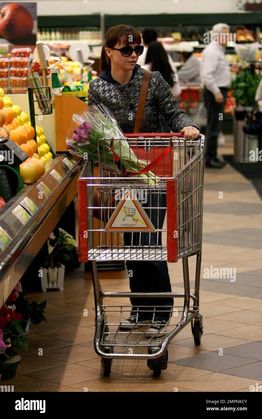 Christina Ricci was seen running errands today in Los Angeles. She ...