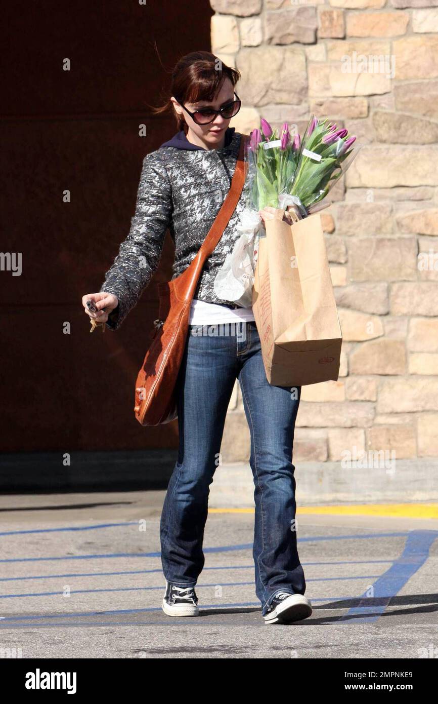 Christina Ricci was seen running errands today in Los Angeles. She ...