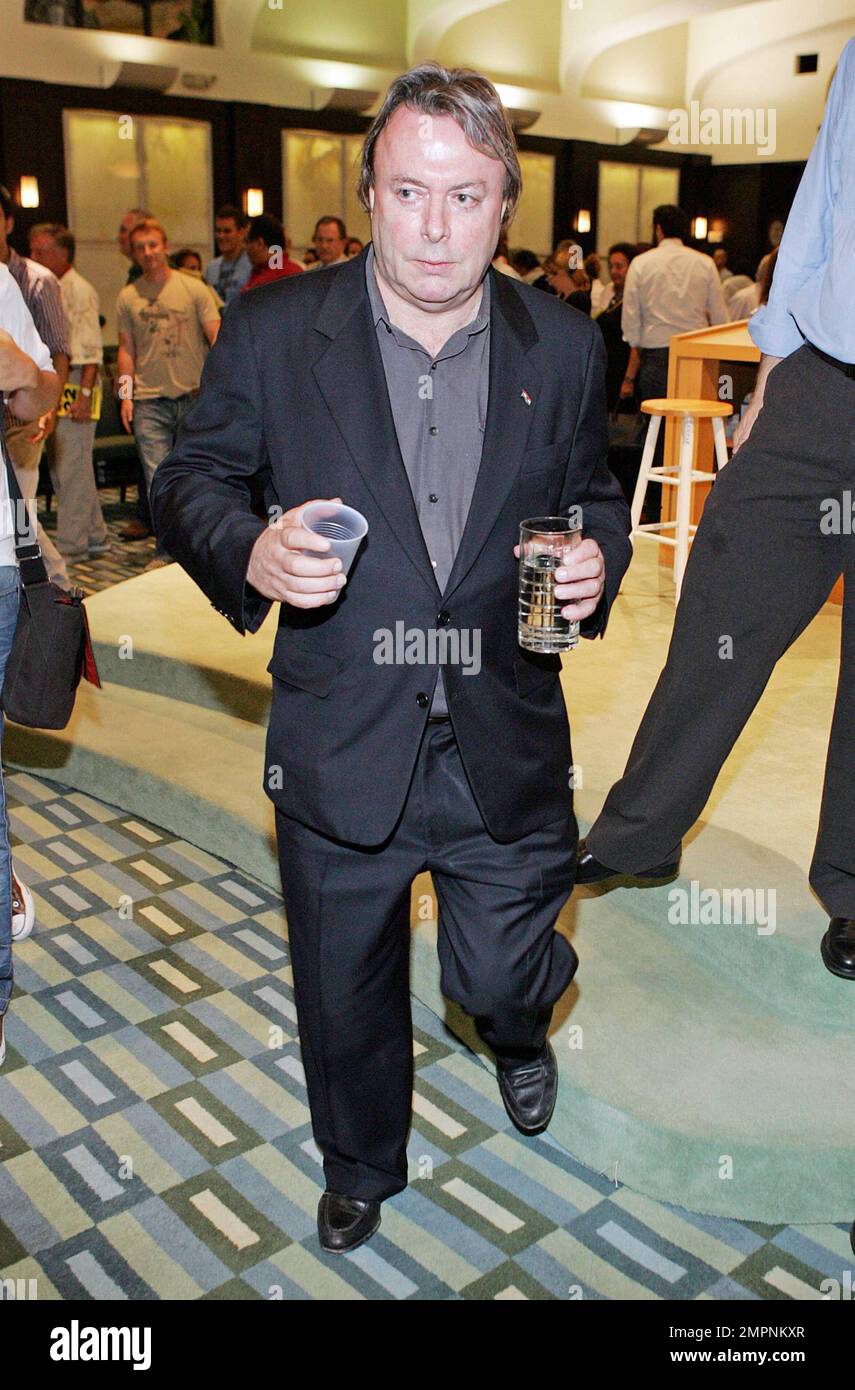 Christopher Hitchens Drinking