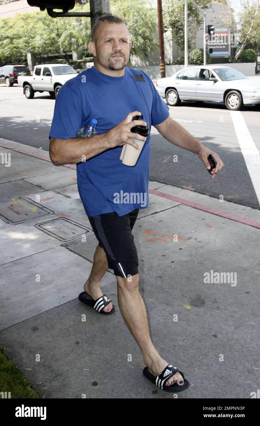 Ultimate Fighting Championship light heavyweight champion Chuck Liddell ...