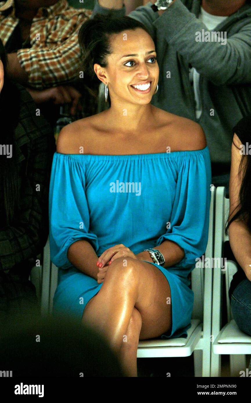 Chudney Ross attends the D'Amore By Marceau fashion show at the ...