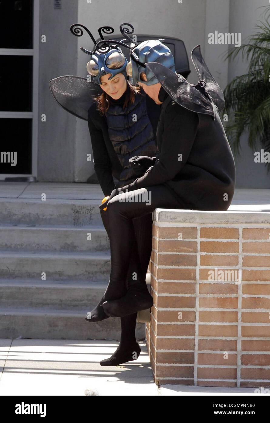 EXCLUSIVE!! Character actors were spotted wearing a bug costume for a ...