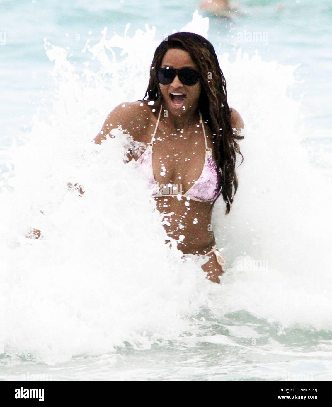 Bikini wardrobe malfunction hi-res stock photography and images - Alamy