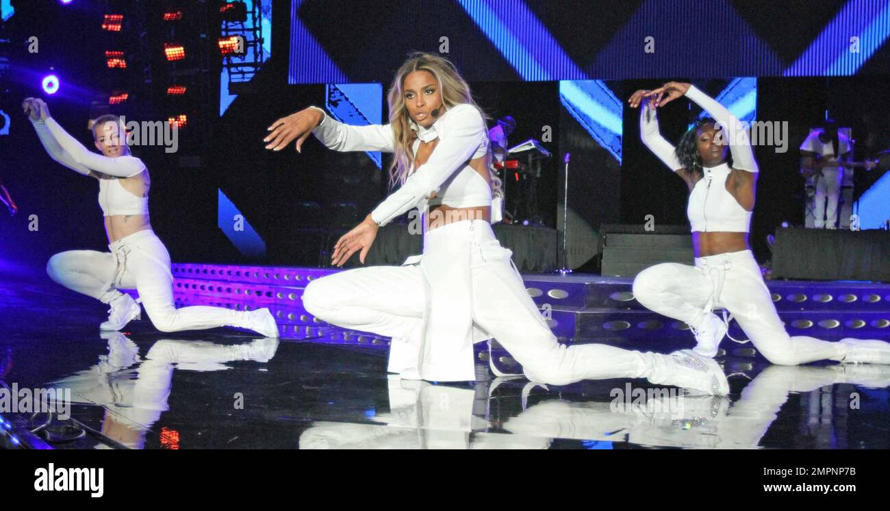 Ciara performs during the Essence Music Festival at the Mercedes-Benz ...