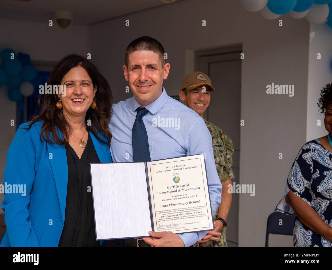 NAVAL STATION ROTA, Spain (November 8, 2022) - Dr. Michelle Howard ...
