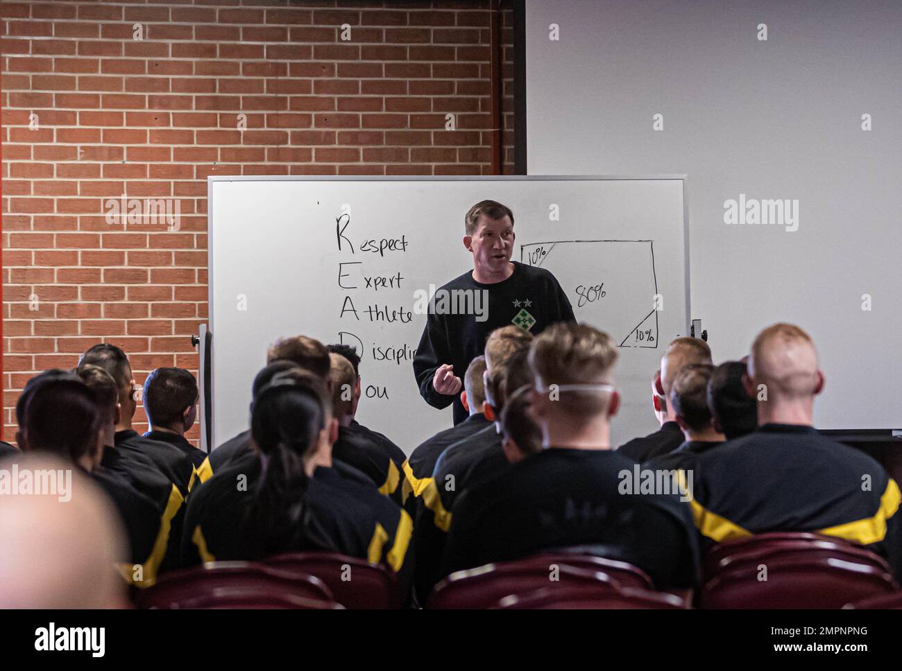Maj. Gen. David Hodne, commanding general of the 4th Infantry Division ...