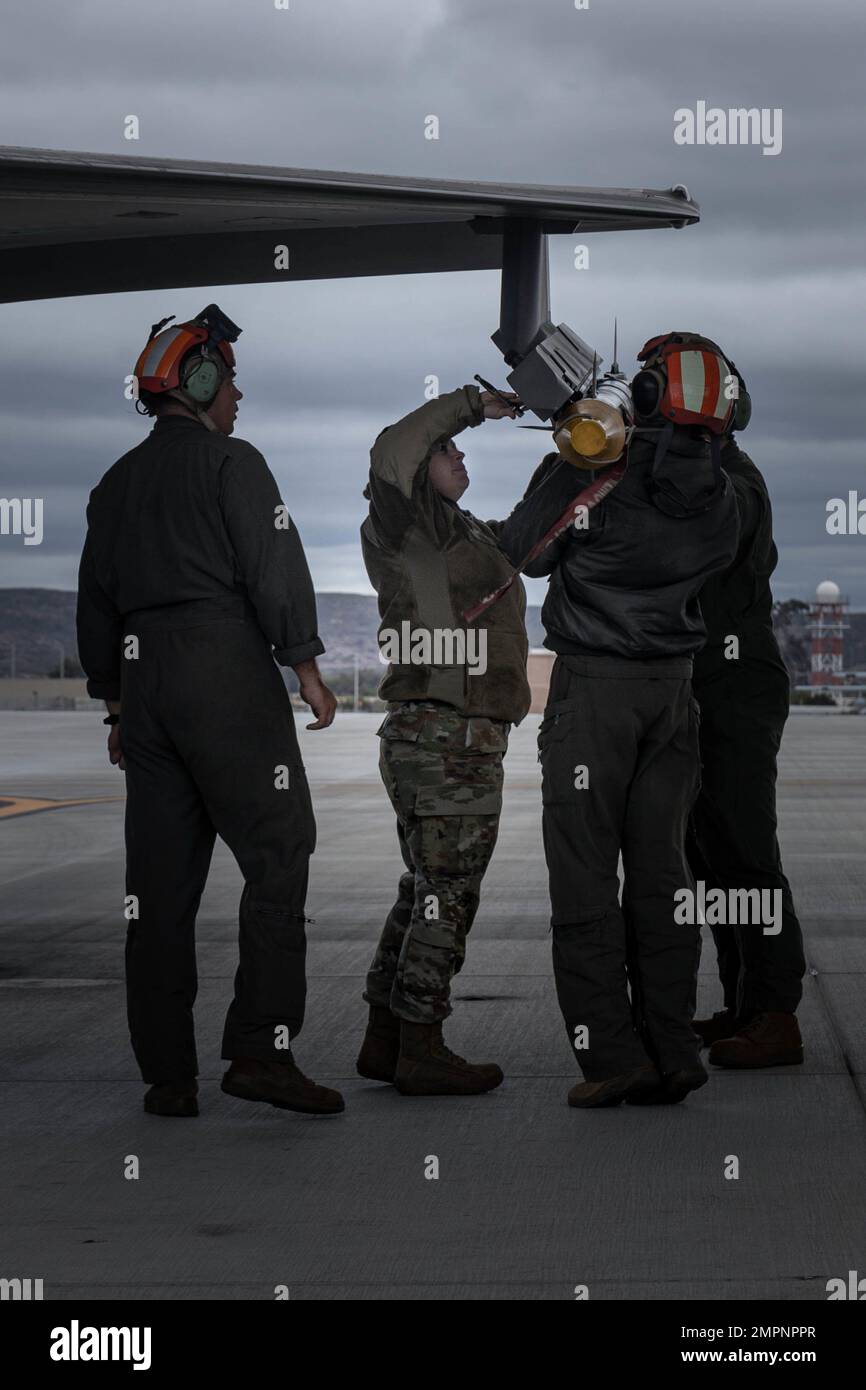 U.S. Air Force Master Sgt. Kelly Sifers, an aircraft armament systems ...