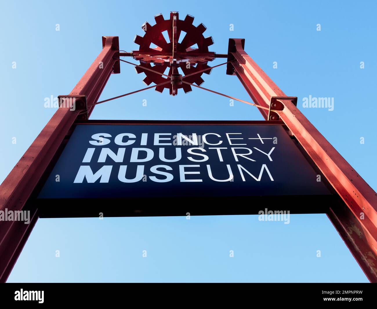 Manchester UK Jan 2023 Science and Industry museum in Manchester city ...