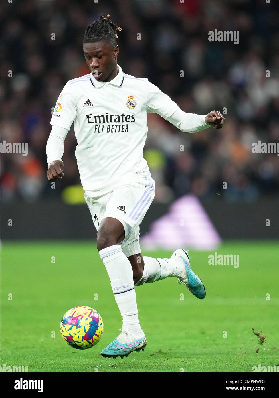 Eduardo Camavinga of Real Madrid during the La Liga match between Real ...