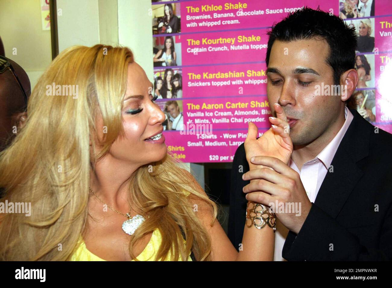 Cindy Margolis Launches Her Personal Milkshake At Millions Of Milkshakes In Los Angeles Ca 3