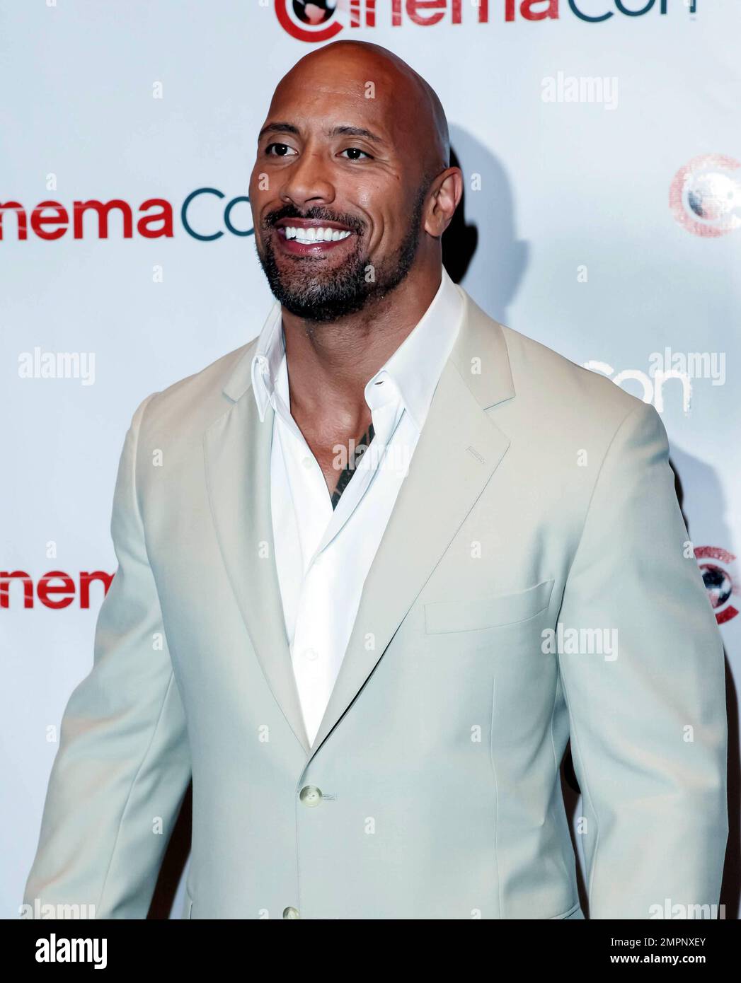 Dwayne Johnson (aka the Rock) at a Paramount Pictures and Dreamworks ...