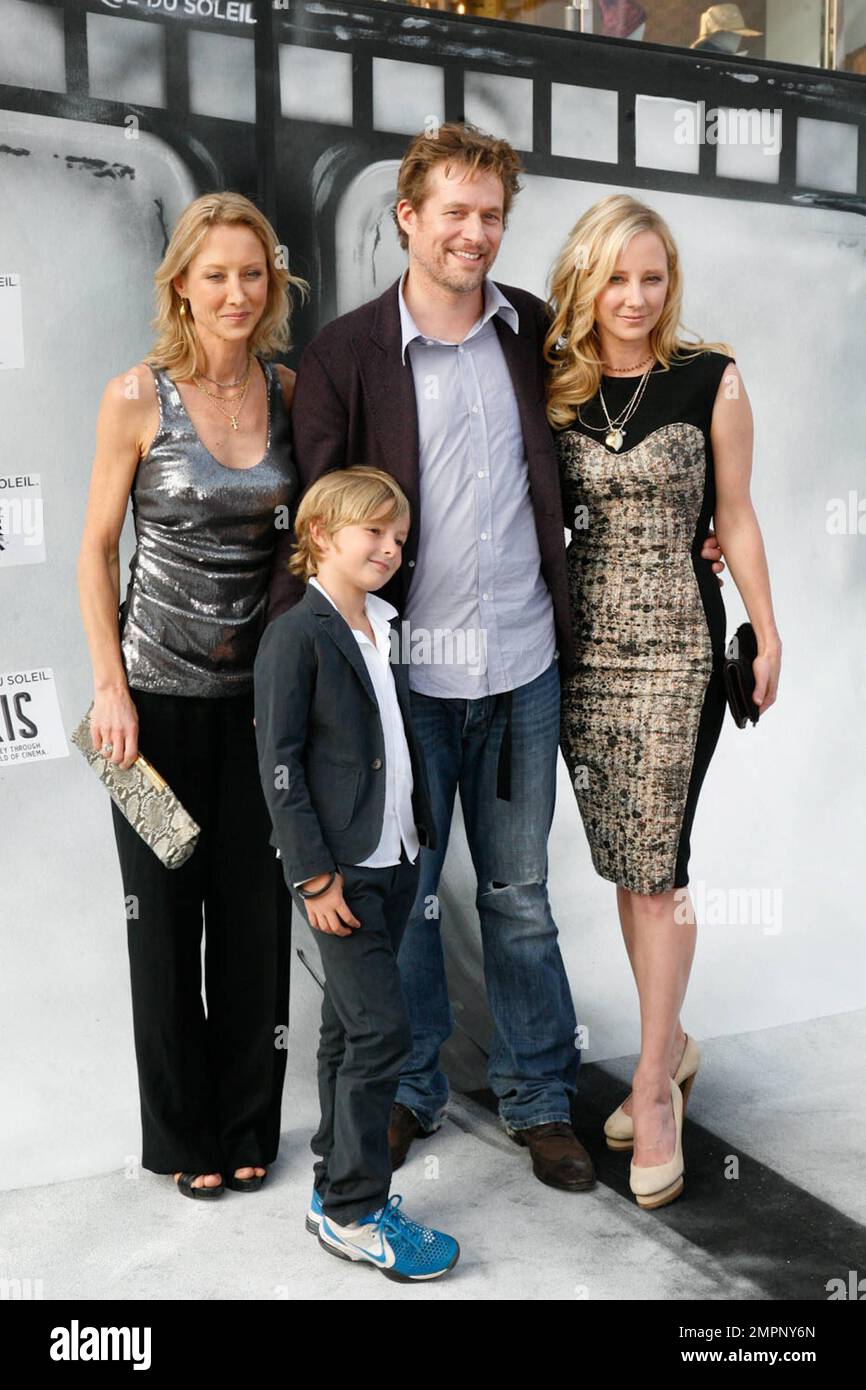 Anne Heche and family at the Premiere of "Iris" - A Journey Into the ...