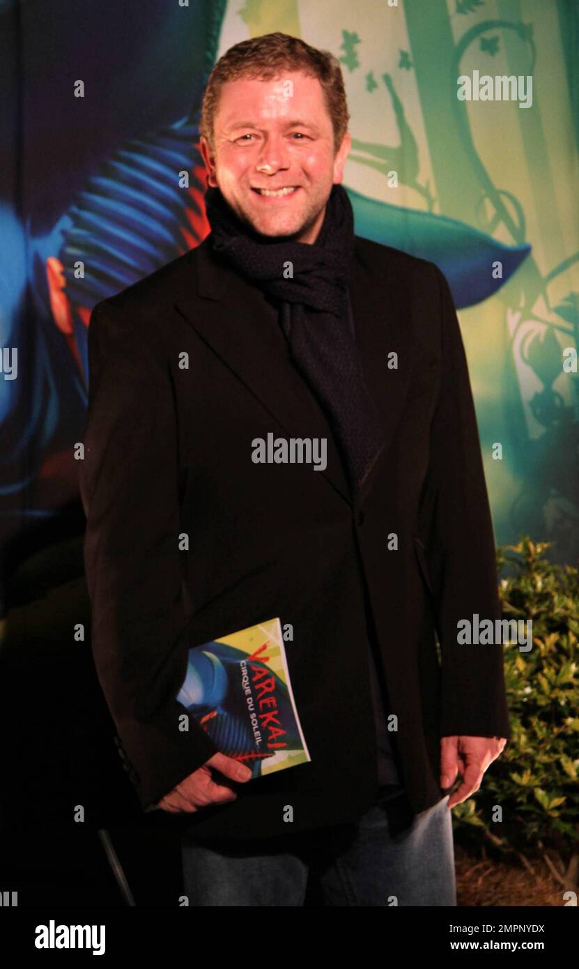 Jon Culshaw at the Cirque du Soleil Varekai show opening at the Royal ...