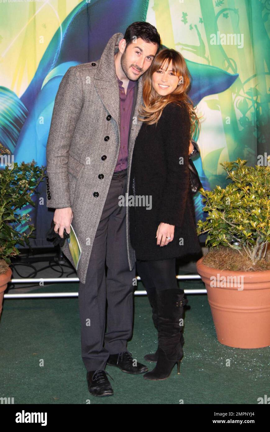 Rachel Stevens and husband Alex Bourne at the Cirque du Soleil Varekai ...