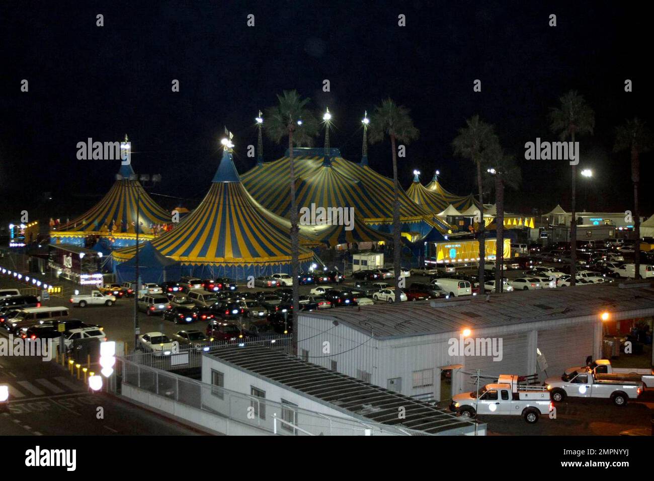 General views of the opening of the new Cirque du Soleil show "Kooza ...