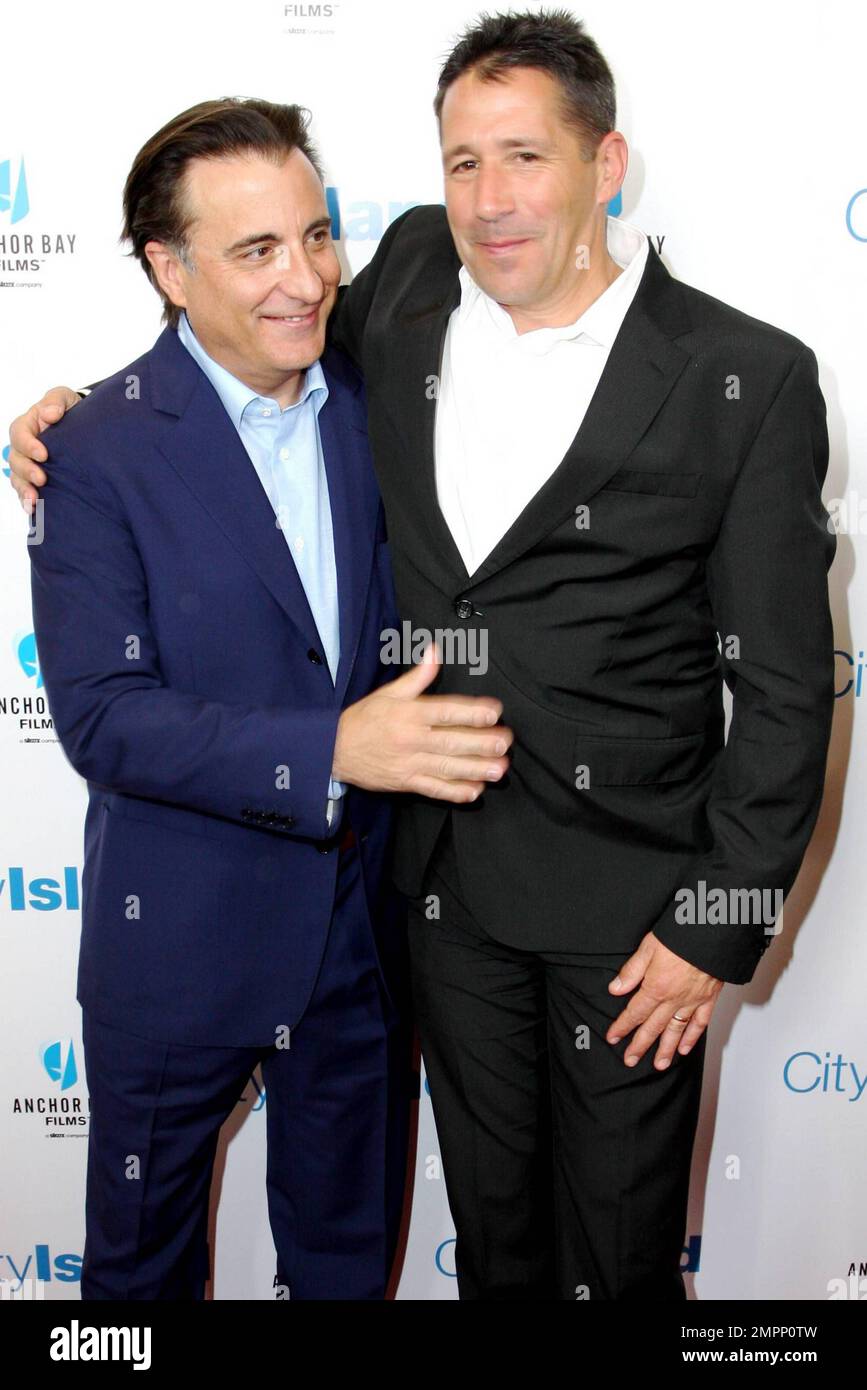 Andy Garcia and Zachary Matz walk the red carpet at the premiere of ...