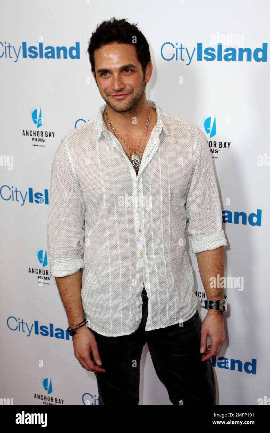 Brandon Barash walks the red carpet at the premiere of "City Island ...