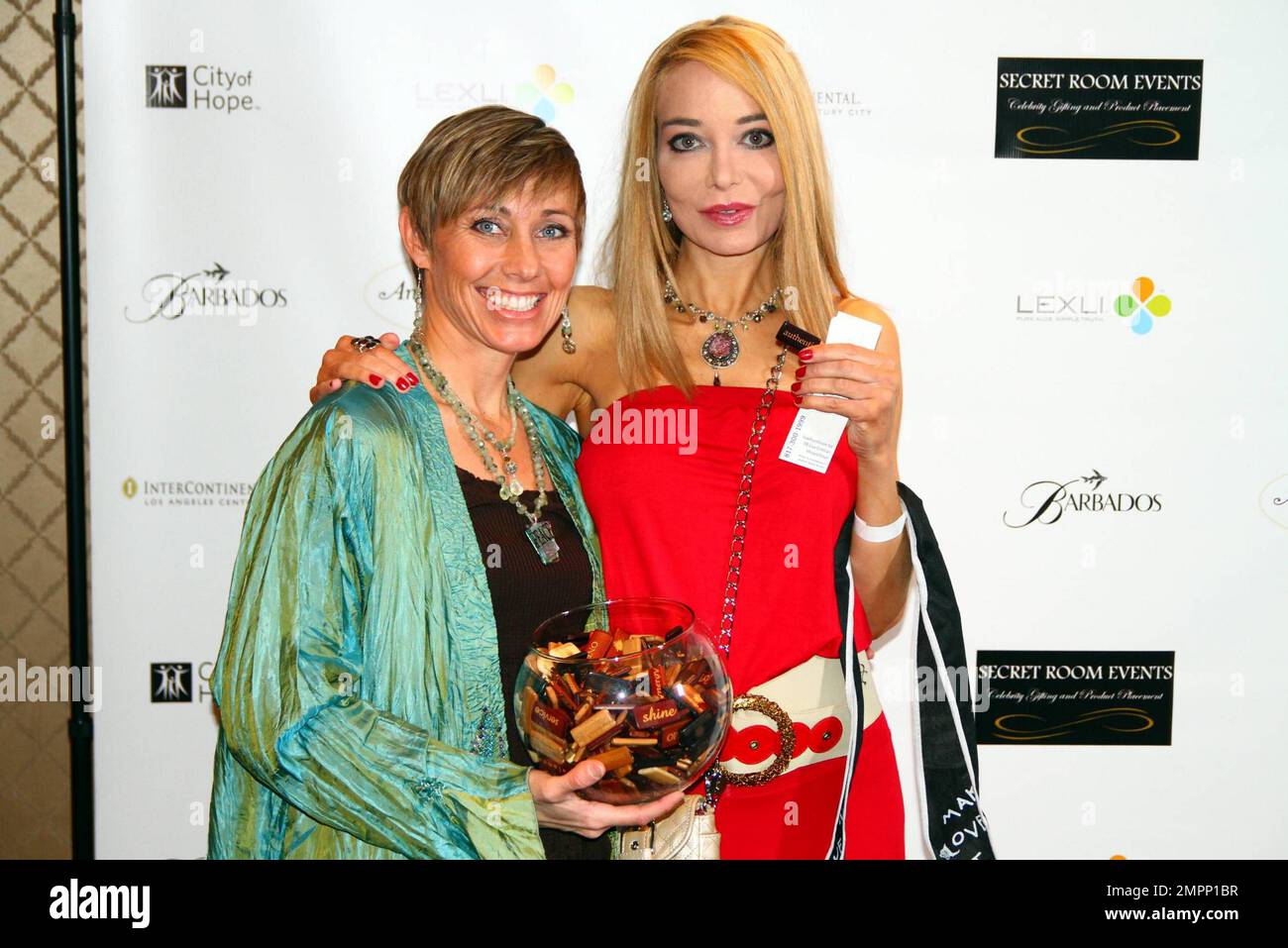 Lorielle New and Lisa Coltman attend the Academy Awards Style Lounge ...