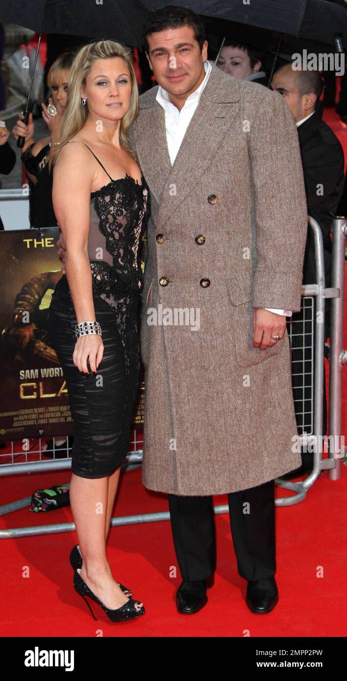Tamar Hussan at the world premiere of "Clash of the Titans" in ...