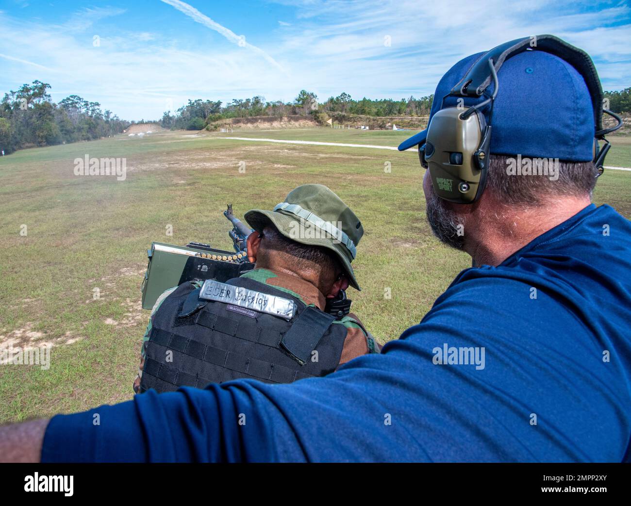Partner nation students from Colombia conduct familiarization training ...