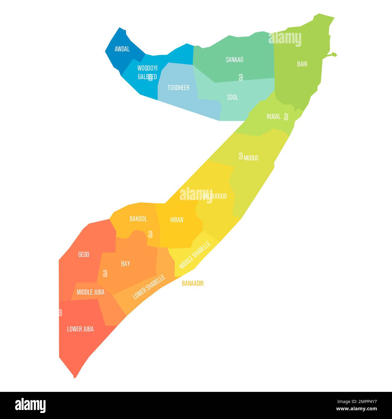 The somali region of Stock Vector Images - Alamy