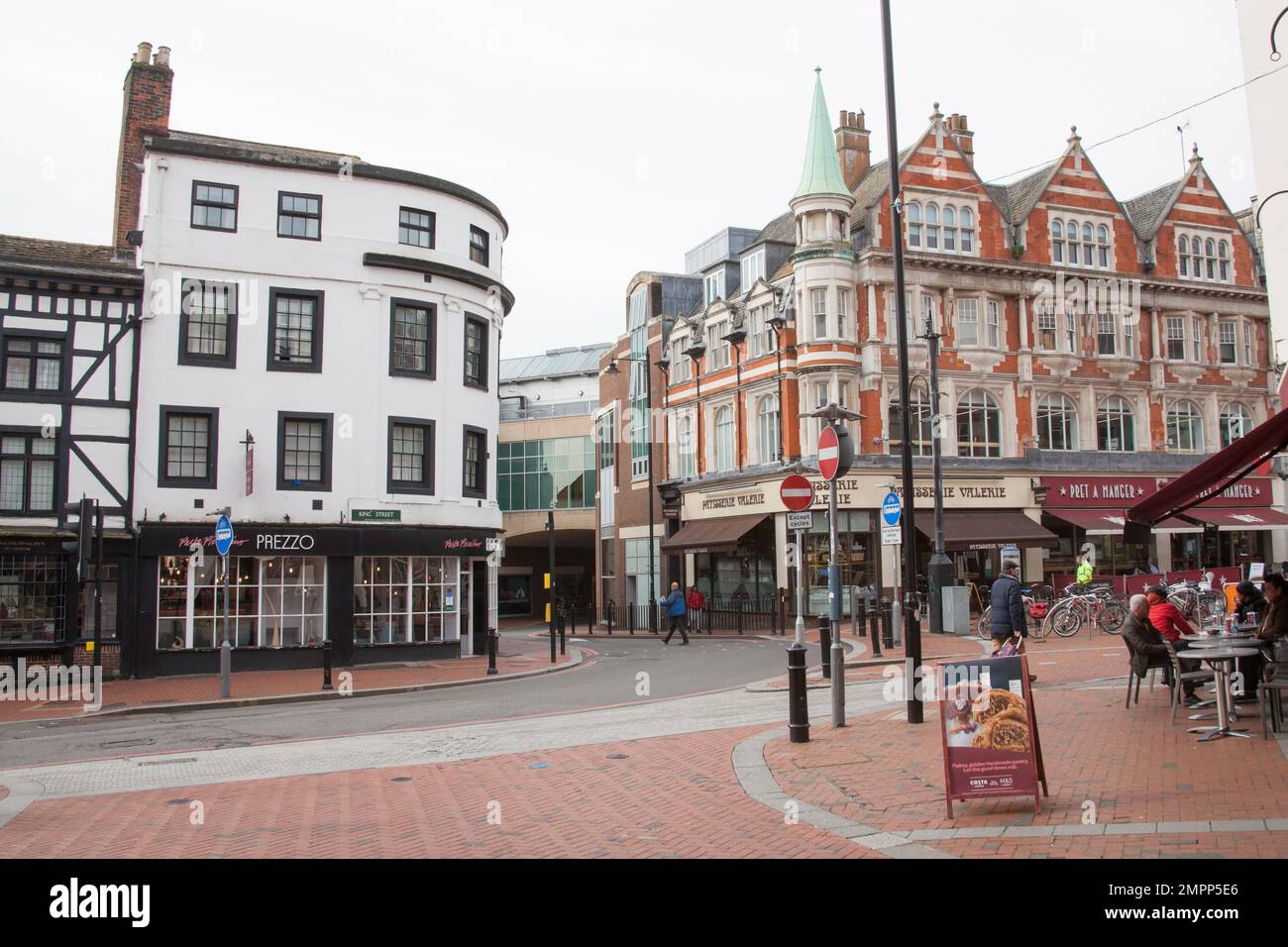 Views of King Street in Reading, Berkshire in the UK Stock Photo - Alamy