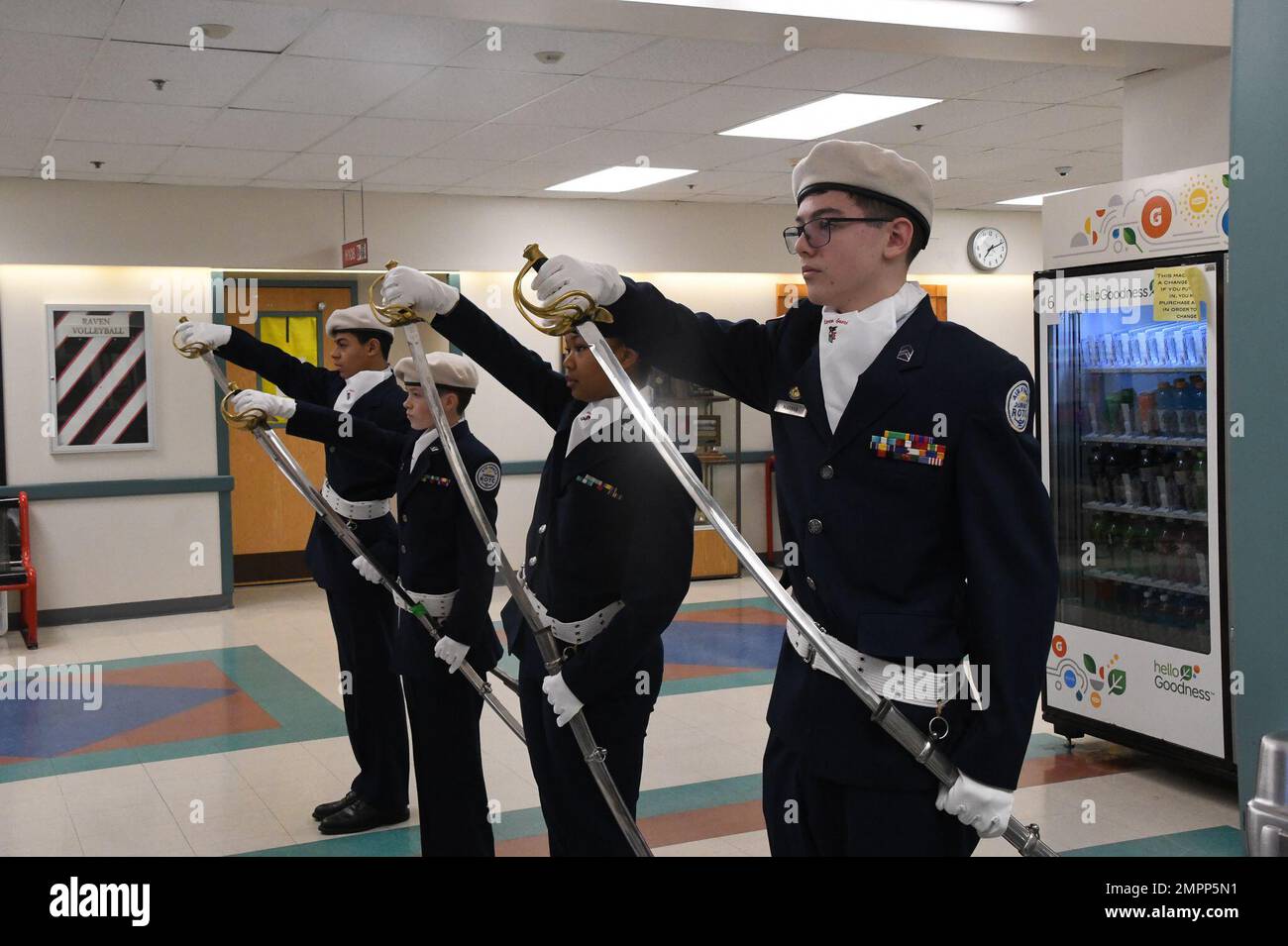 Local high school cadets hi-res stock photography and images - Alamy