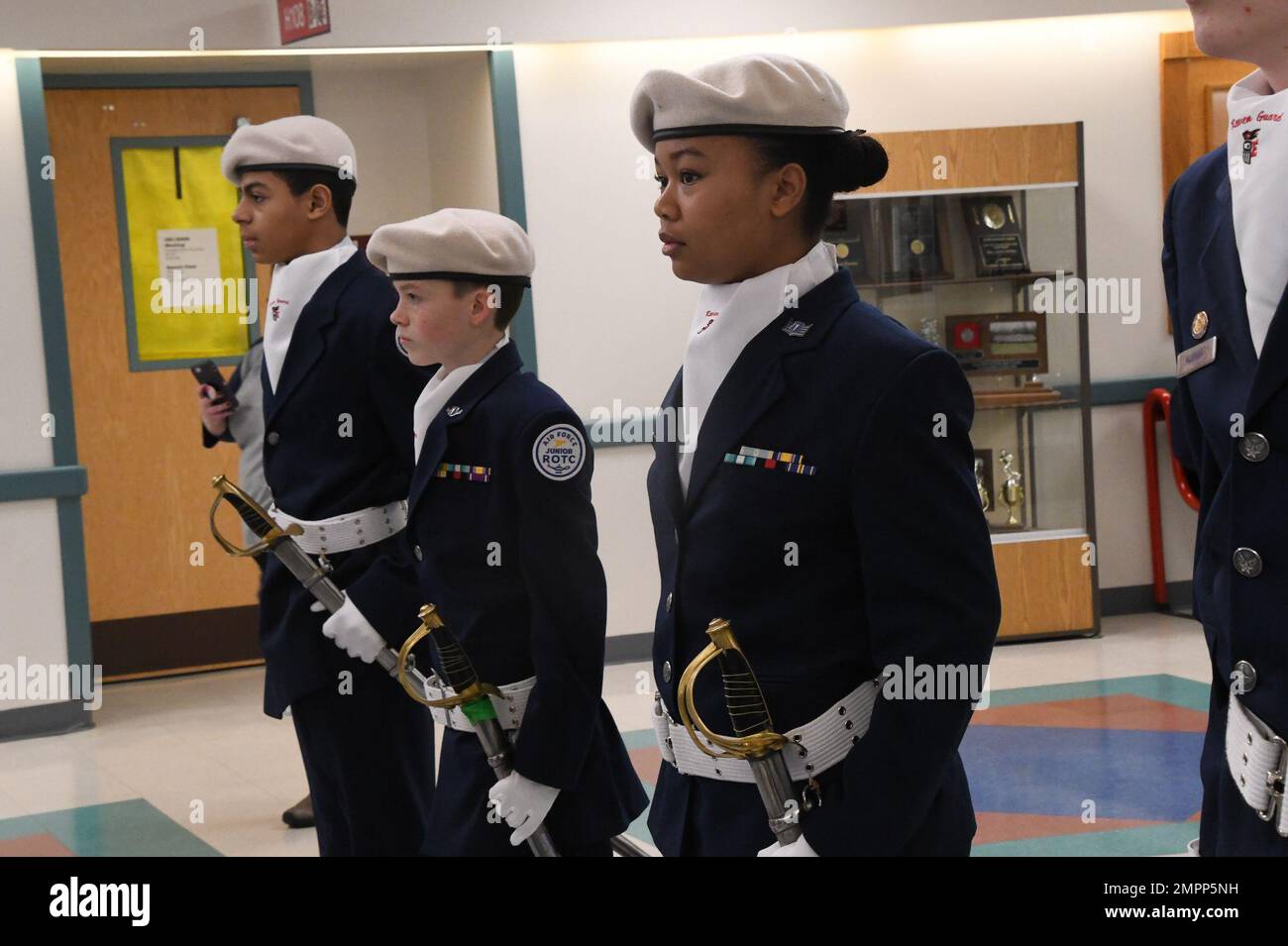 Ben eielson junior reserve officer training corps hi-res stock ...