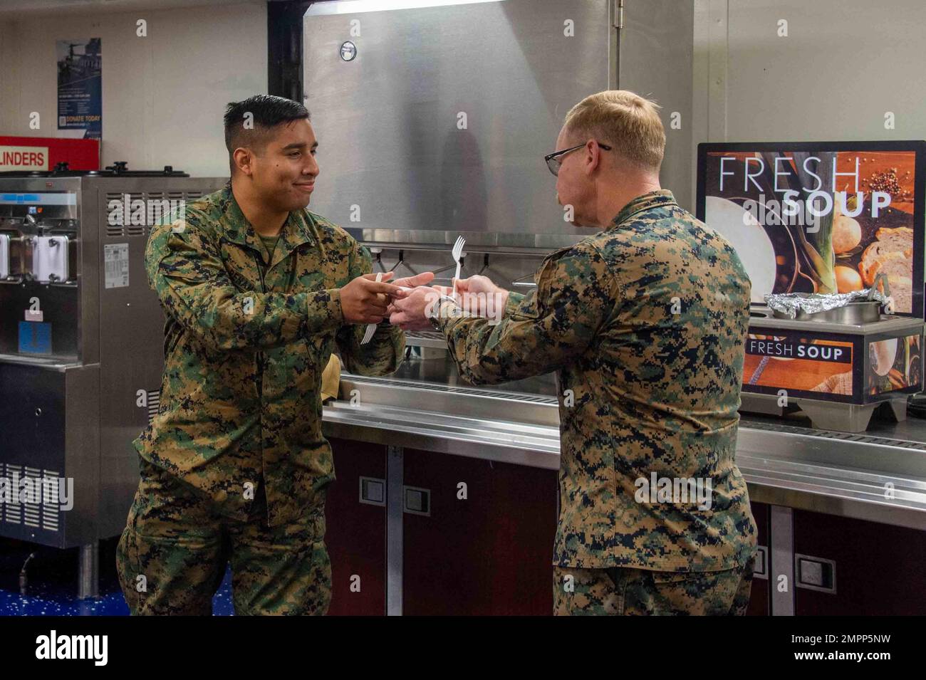 SAN DIEGO (Nov. 10, 2022) Chief Warrant Officer Rod McDaniel shares a ...