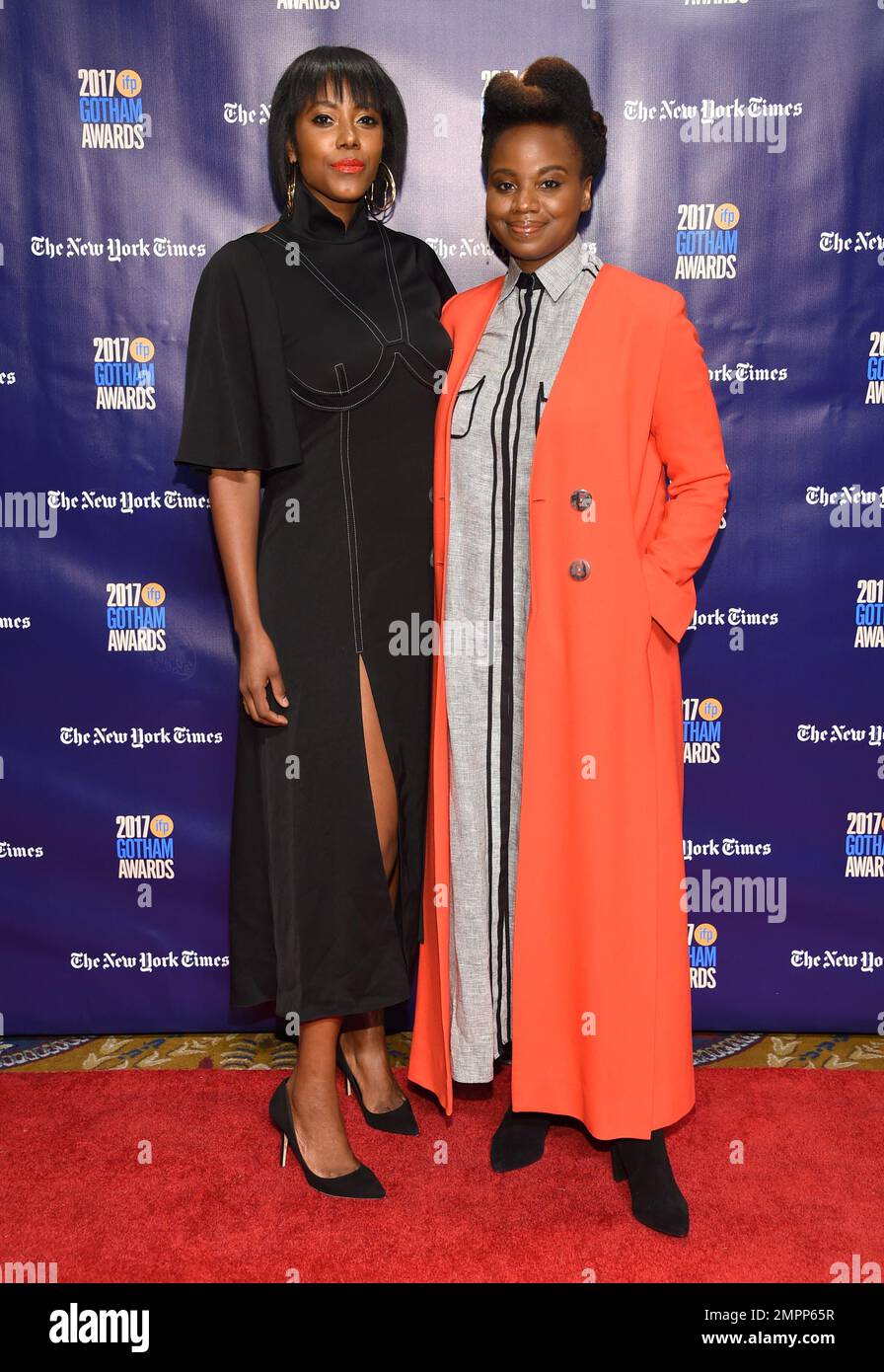 Sarah Broom, left, and Dee Rees arrive at the 27th annual Independent ...