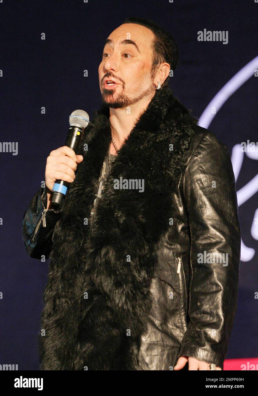 David Gest at a press conference held at Gilgamesh announcing that ...