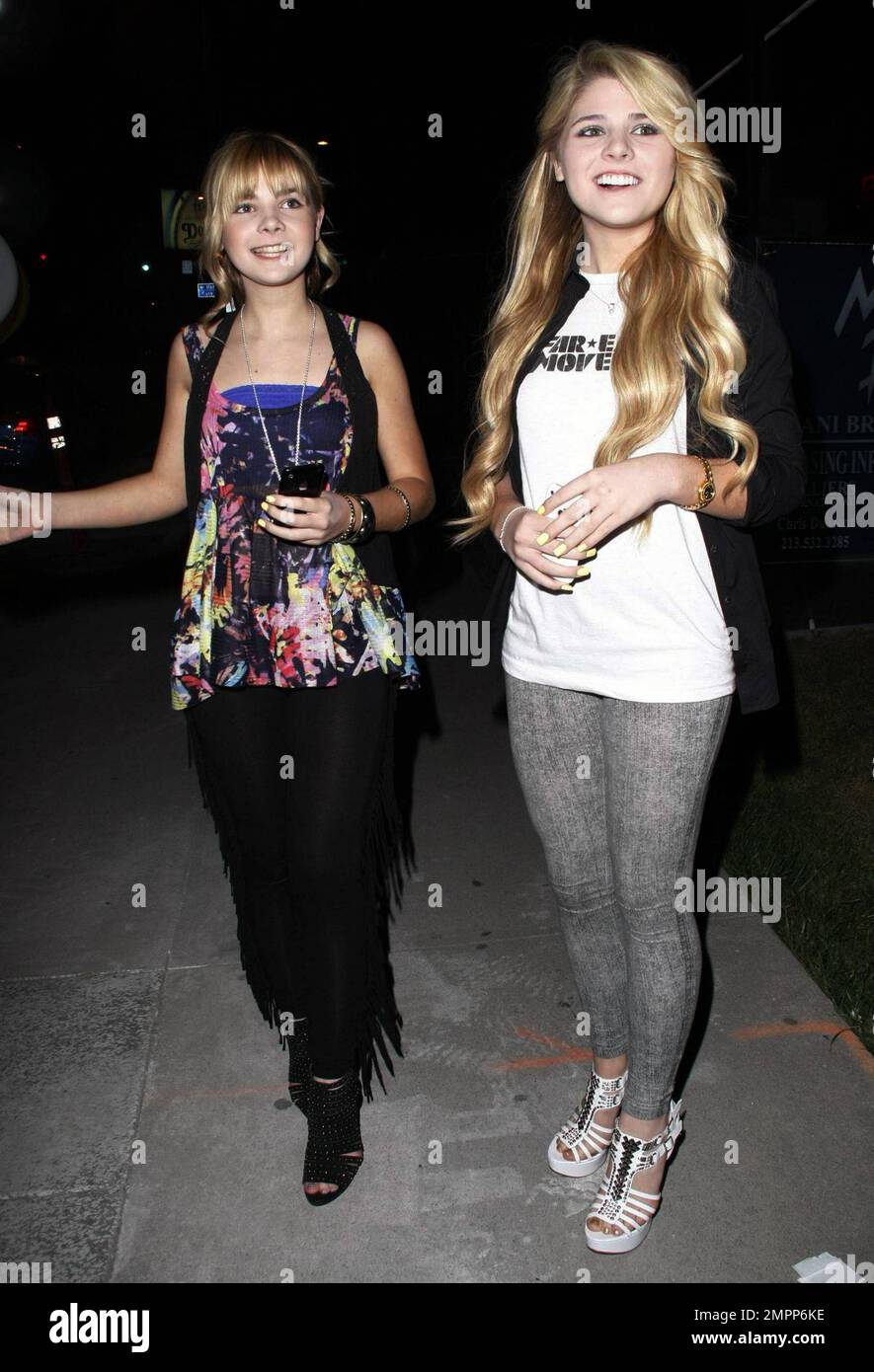 Sisters Destinee and Paris Monroe also known as the girl group Clique ...