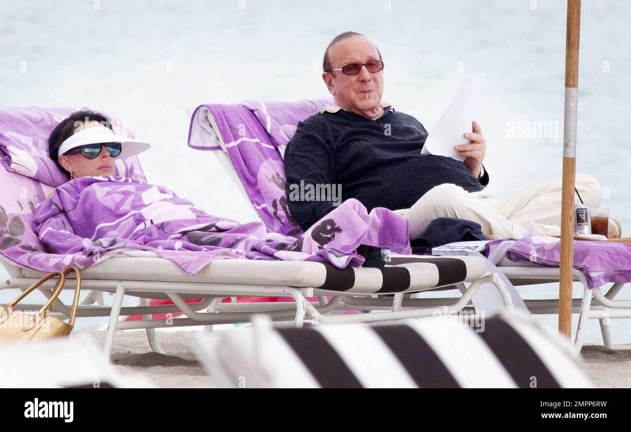 Multi Grammy Award winning producer Clive Davis looks like he mixes ...