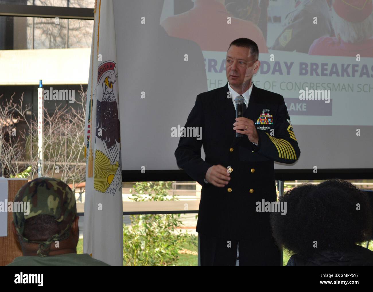 GRAYSLAKE, Ill. (Nov. 10, 2022) Command Master Chief Anthony Corey ...