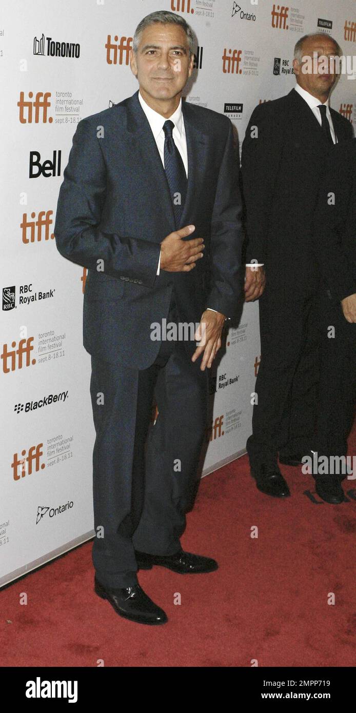 Director, writer and star George Clooney arrives at the "Ides of March ...