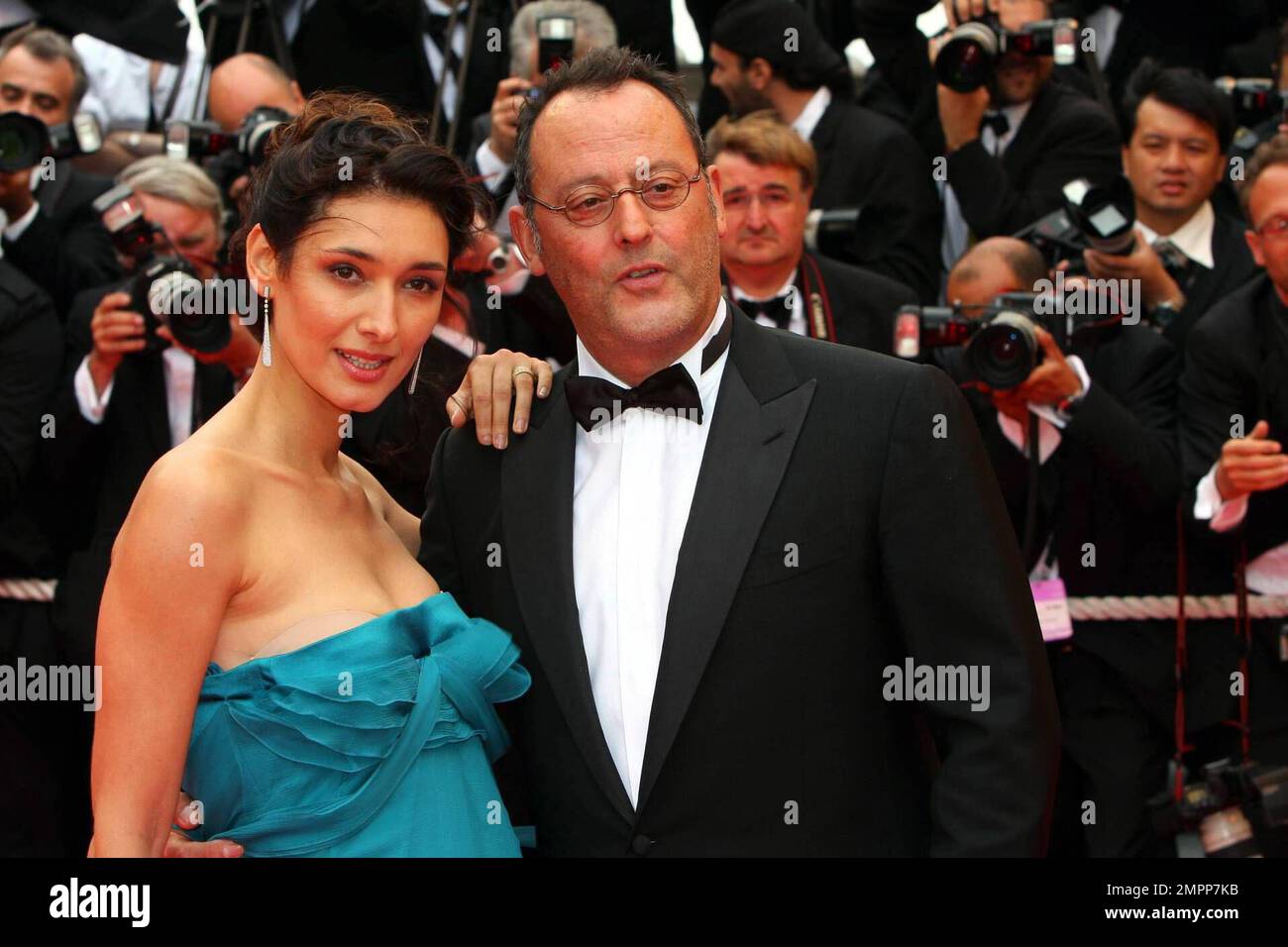 Jean Reno and wife Zofia Borucka attend the closing ceremony of the ...