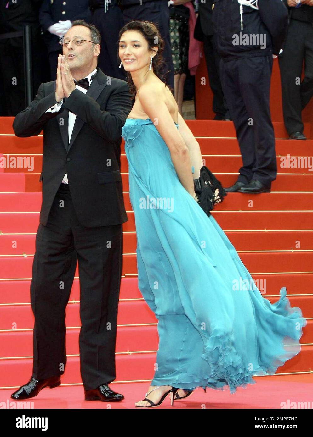 Jean Reno and wife Zofia Borucka attend the closing ceremony of the ...
