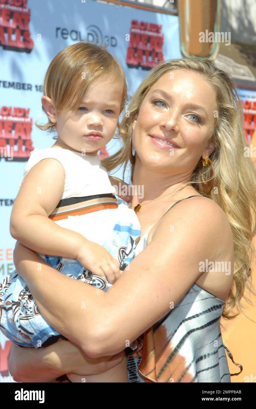Elisabeth Rohm attends the world premiere of "Cloudy with a Chance of ...