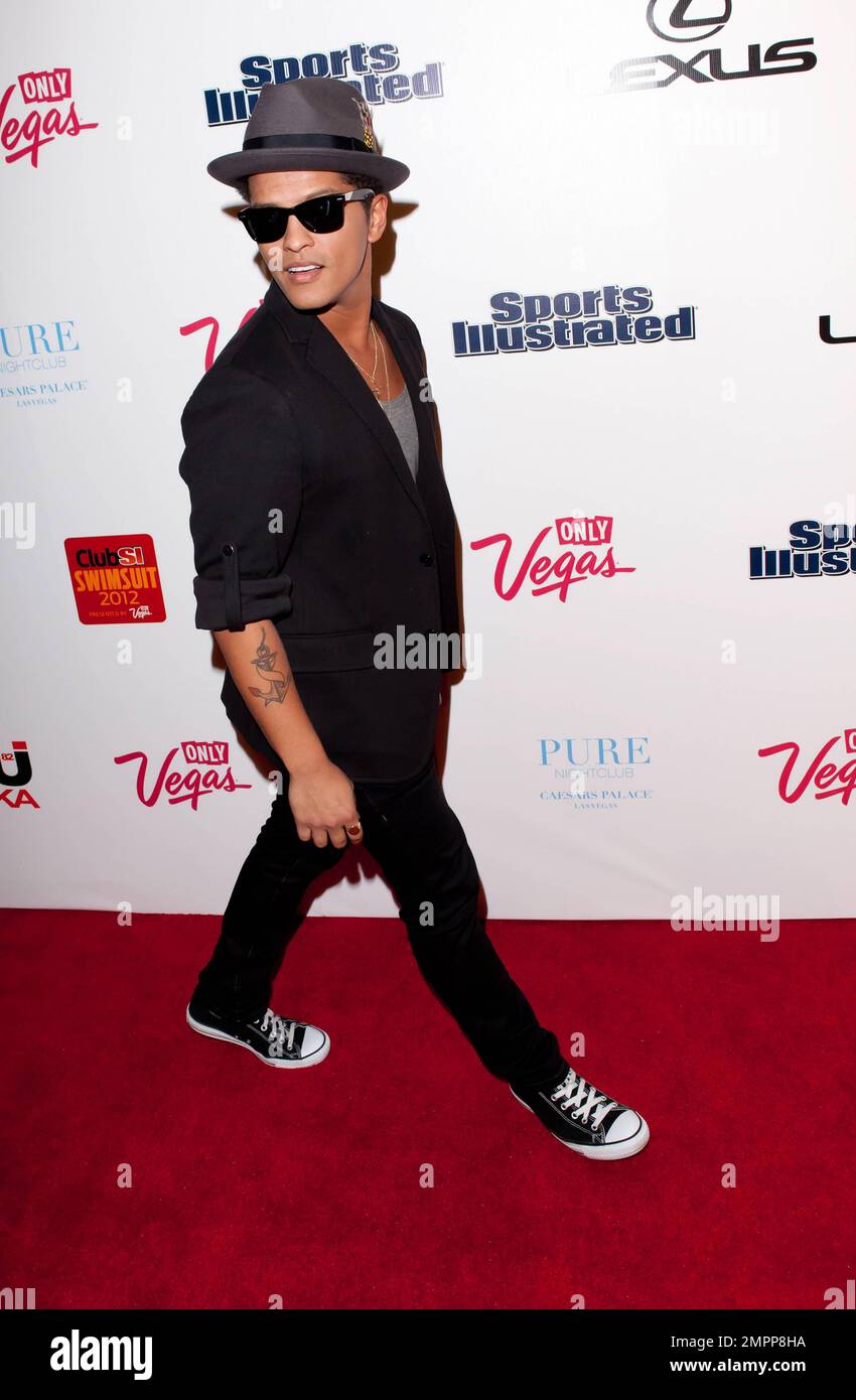 Bruno Mars at the Sports Illustrated's 'Club SI Swimsuit' event held at ...
