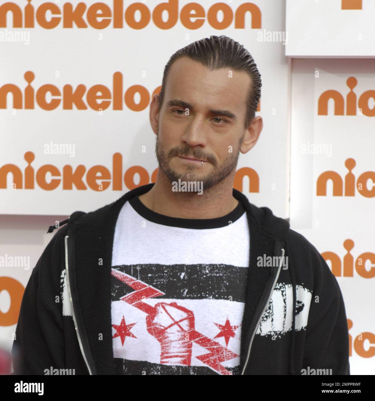 WWE star, CM Punk at the 2011 Nickelodeon Kid's Choice Awards held at ...