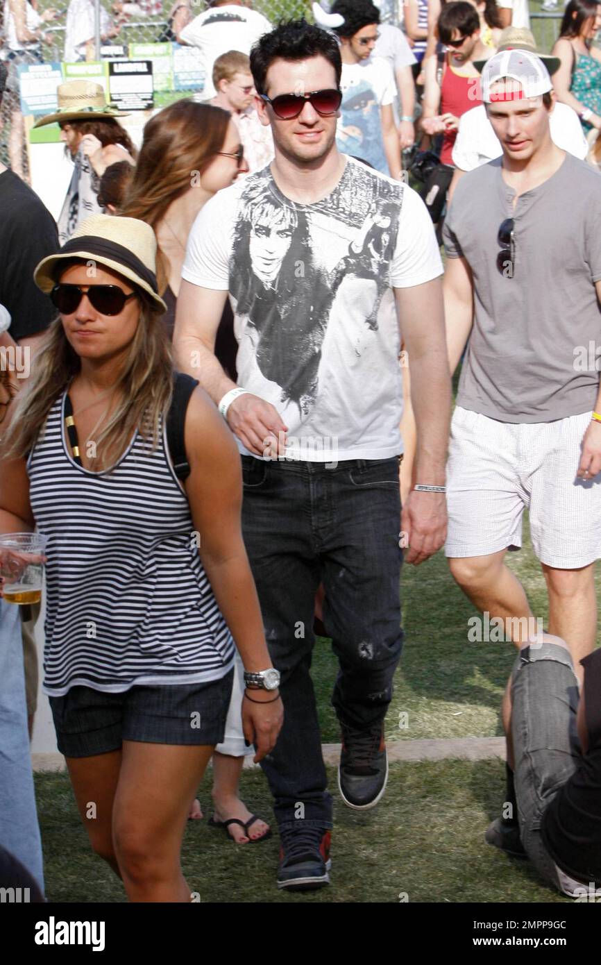 Former *NSYNC member JC Chasez at day three of the Coachella Music and ...