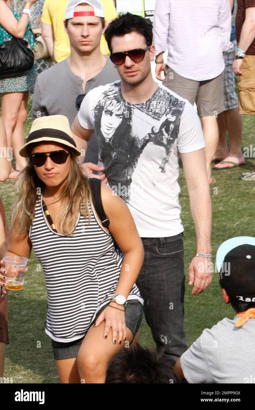 Former *NSYNC member JC Chasez at day three of the Coachella Music and ...