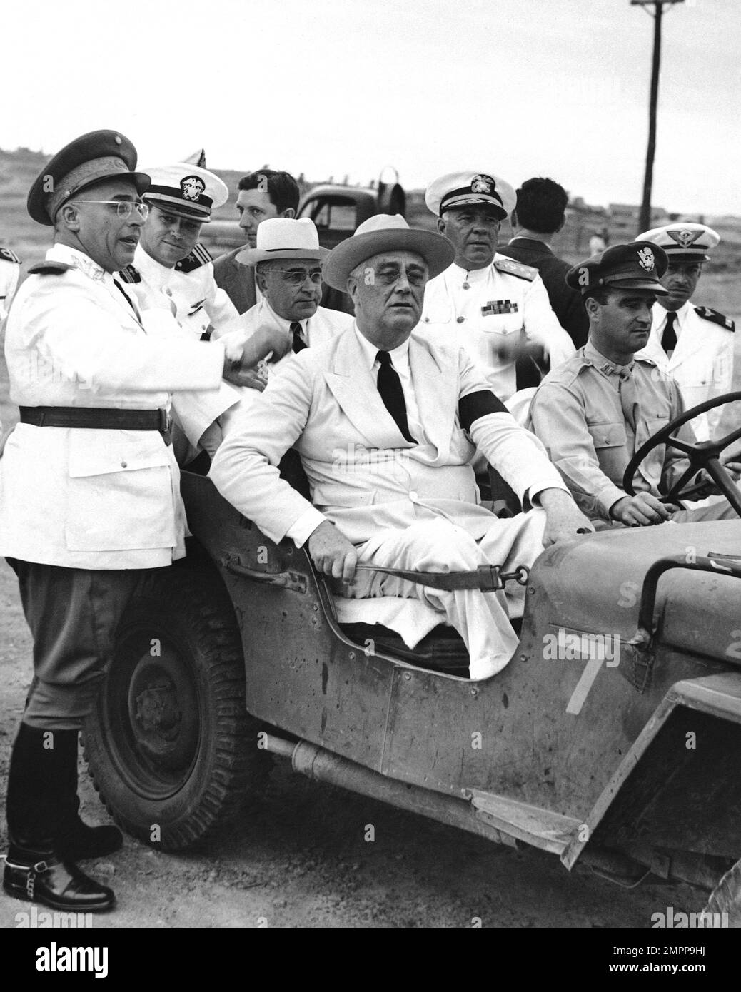 In this image provided by the U.S. Army Air, President Franklin D ...