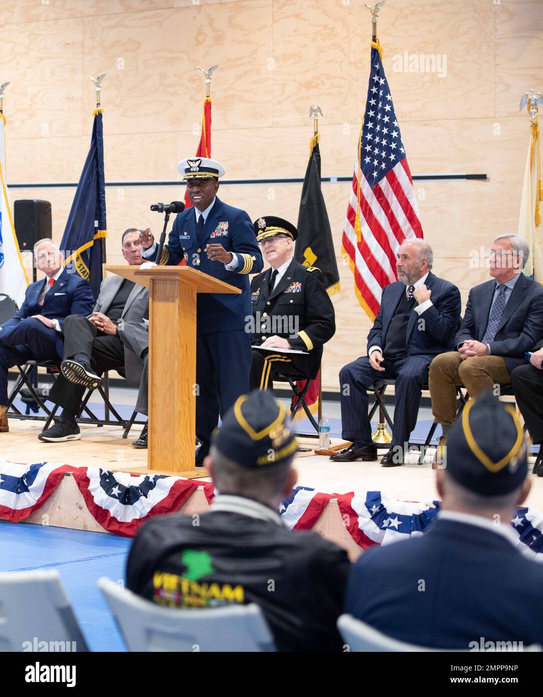 Capt. Warren Judge, the commanding officer of U.S. Coast Guard Training ...