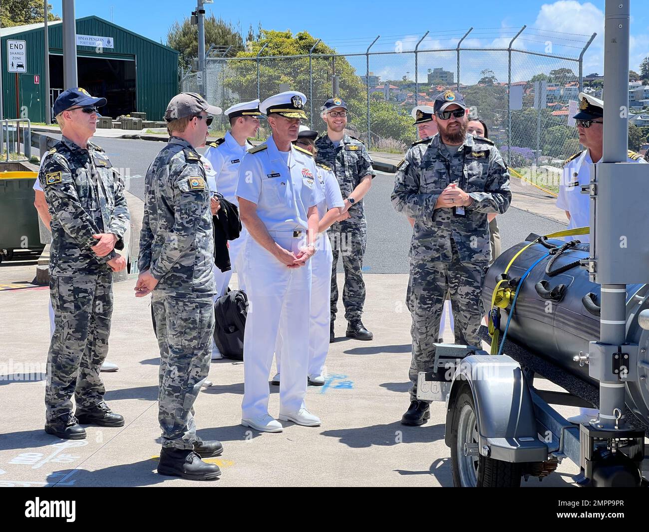 SYDNEY, Australia (Nov. 10, 2022) - Rear Adm. Ron Piret, Commander ...